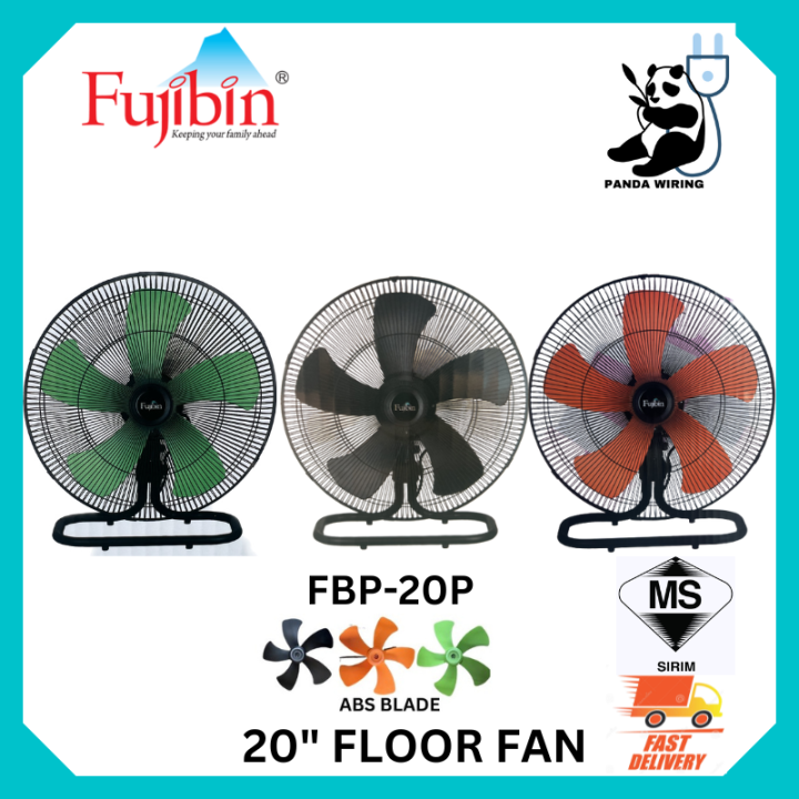 (ORIGINAL) Fujibin 5 Blade Colour Floor Fan 20" FBP-20P ABS Fan Blade ...