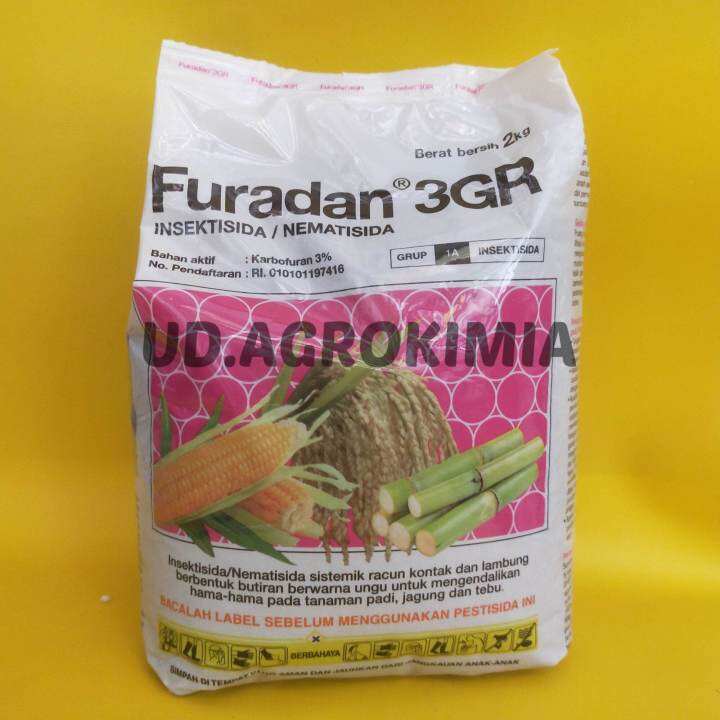 (100% ORIGINAL) INSEKTISIDA FURADAN 3GR 2KG | Lazada Indonesia