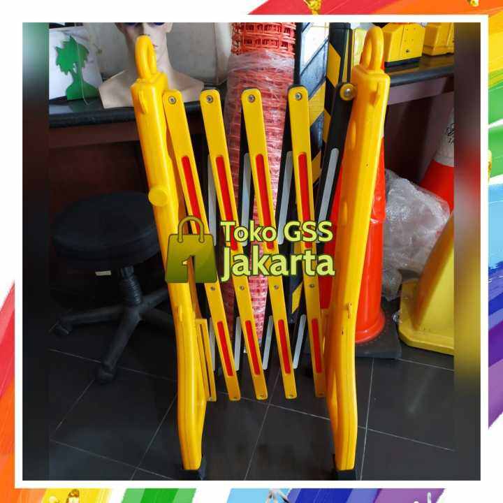 EXPANDABLE BARRIER SAFETY PAGAR PEMBATAS KEAMANAN Rp395.000 | Lazada ...
