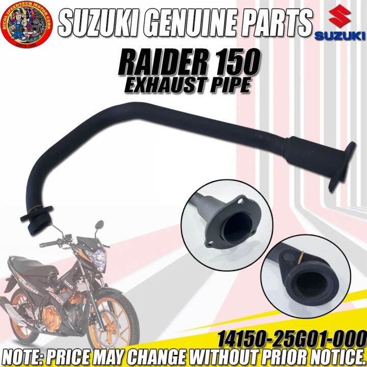 moto RAIDER 150 EXHAUST PIPE (SGP) (GENUINE: 14150-25G01-000) | Lazada PH