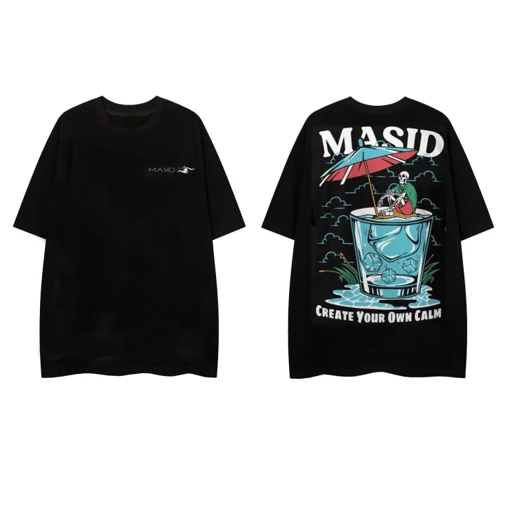 MASID Design Culture Vintage Inspired Loose Unisex Vintage Shirts for ...