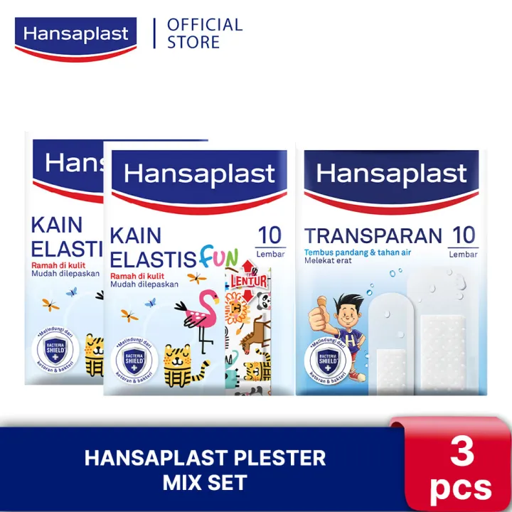Hansaplast Plester Mix Set - Plester Luka | Lazada Indonesia