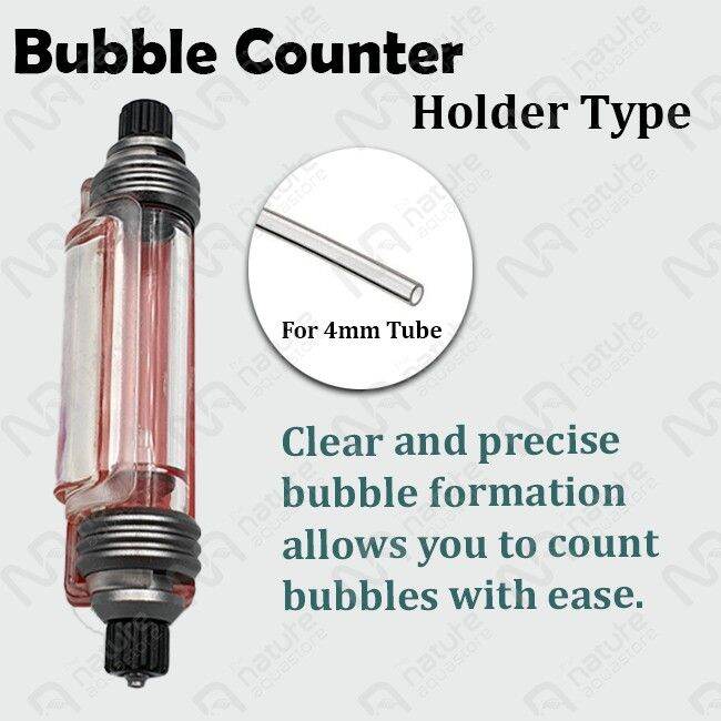 Intense Bubble Counter Holder Type For 4mm Tubing | Lazada