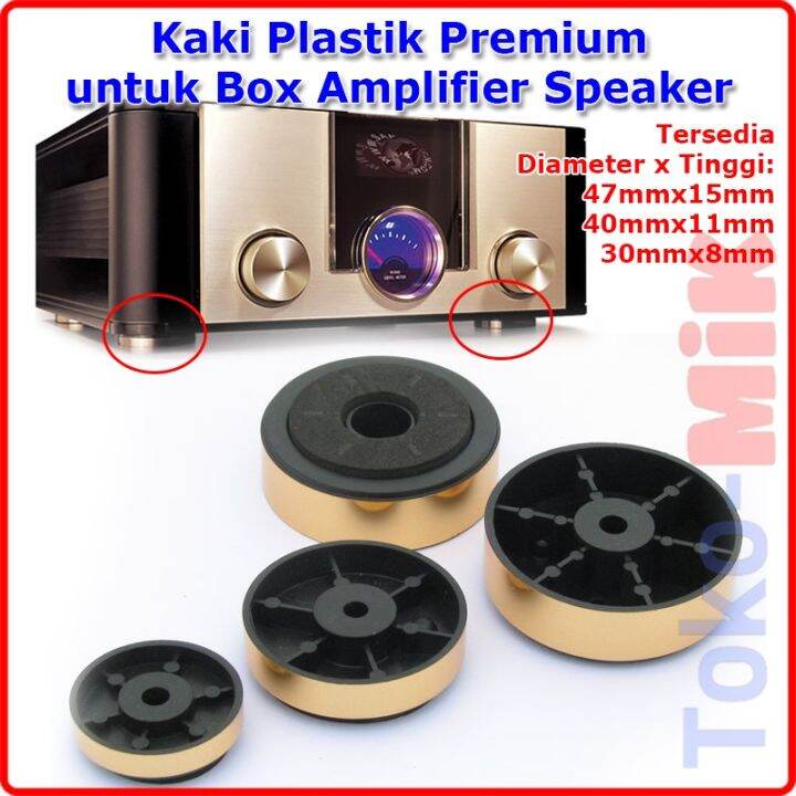 Kaki Plastik Premium Box Power Amplifier Equalizer Speaker | Lazada ...