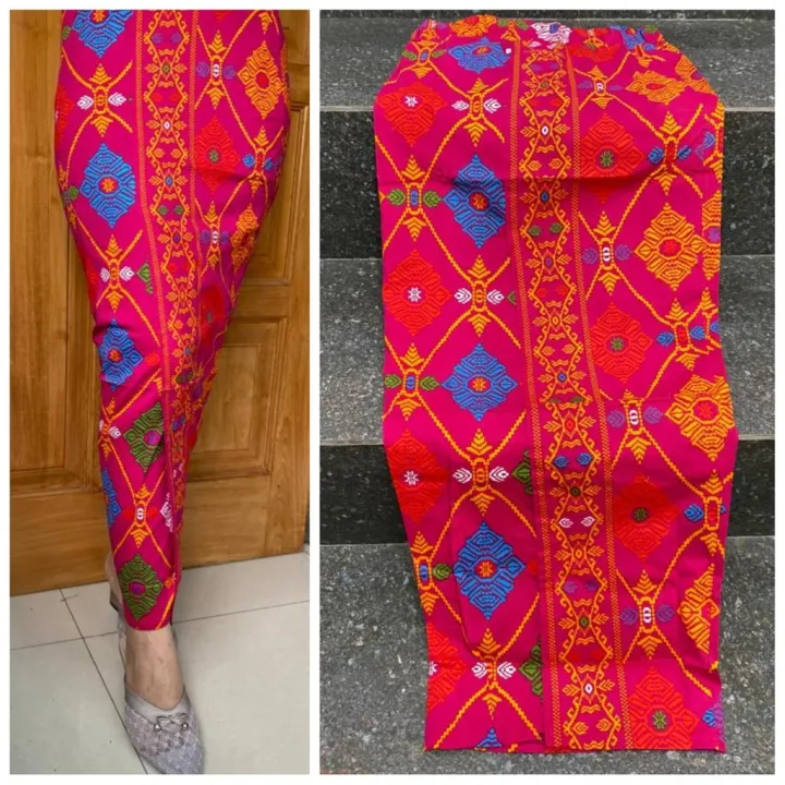 kamen katun strait motif endek batik songket warna terbaru sudah jadi ...