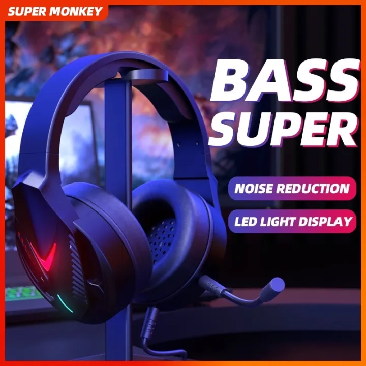 UBIK ST11 Gaming Headphones PC Noise Cancelling Headphone Wired Headset ...