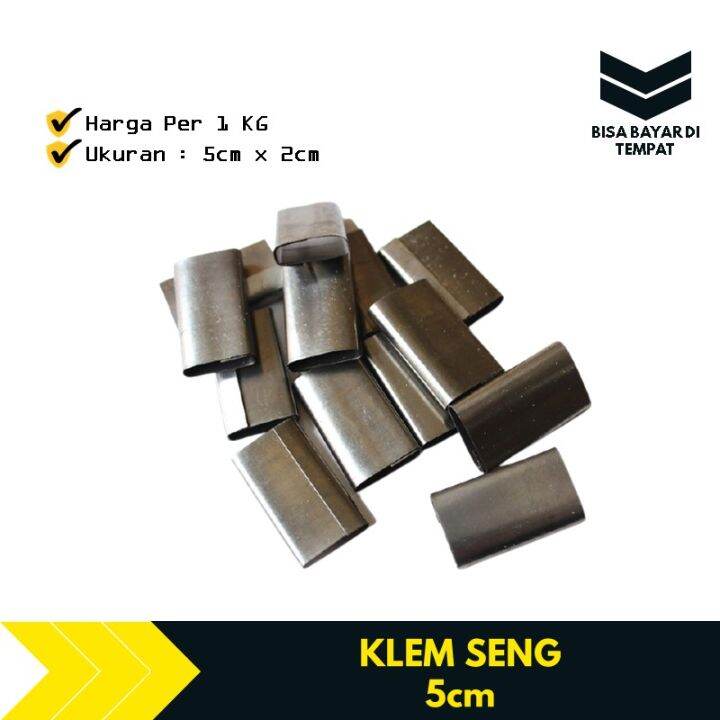 Klem Seng Untuk Tali Packing Alat Sambung Strapping Band Pack 1Kg ...
