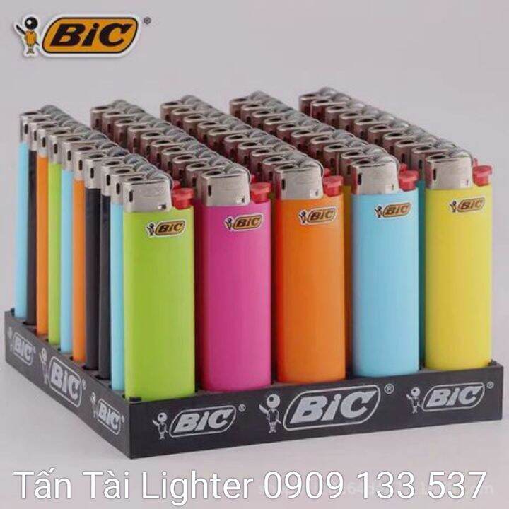 Hộp 50 chiếc Bic J3 size trung chính hãng Pháp. phụ kiện quẹt | Lazada.vn