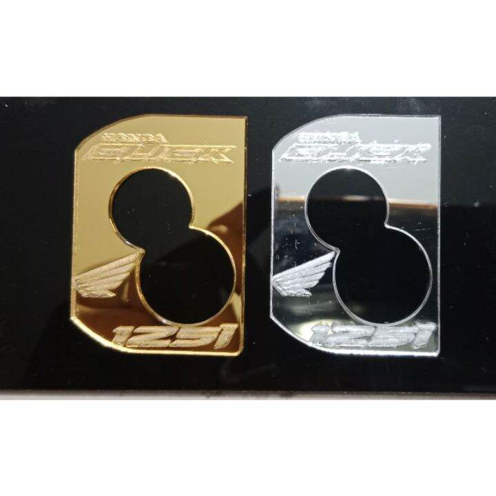 emblem ignition key( for honda click 125i )acrylic fiber | Lazada PH