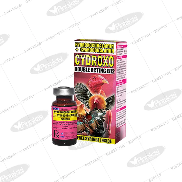 PINTAKASI LDI Cydroxo Double Acting B12 10ml for Gamefowl Rooster (July ...