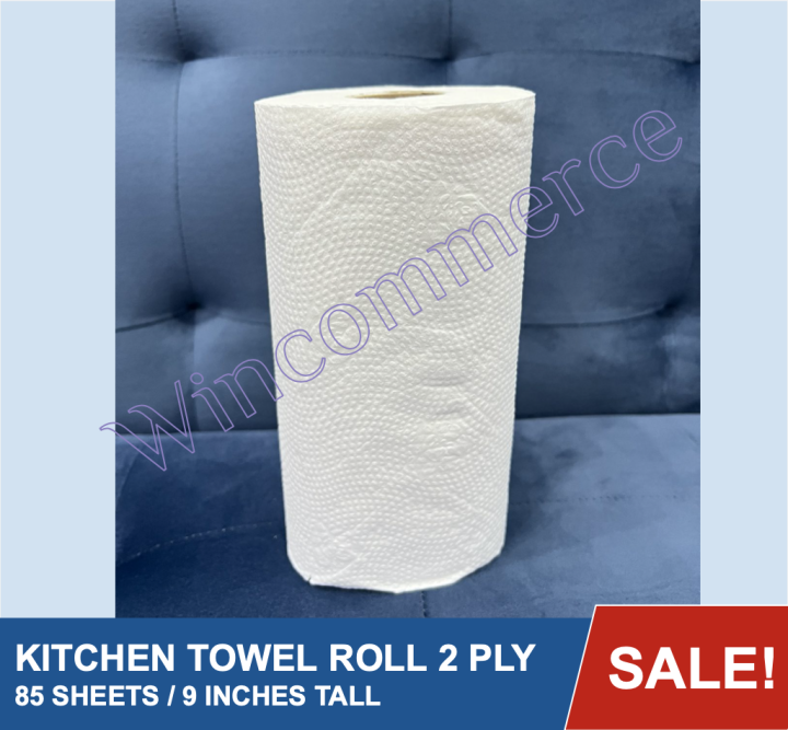 KITCHEN PAPER TOWEL Tissue Roll 2 ply 85 sheets VIRGIN PULP [Kitchen ...