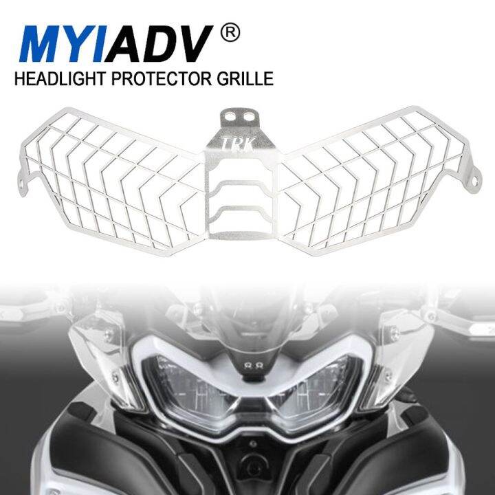 Motorcycle Headlight Protector Grille Cover For Benelli TRK702 TRK 702 ...