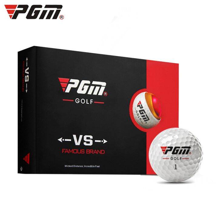 PGM Original Golf Ball Three-layer Match Ball Gift Box Package Golf ...