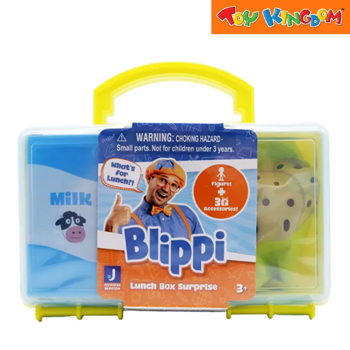 Blippi Surprise Deluxe Yellow Blind Figure Lunch Box | Lazada PH