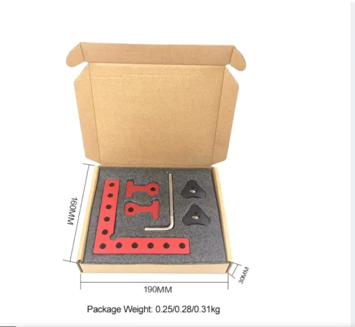 Woodworking Right Angle Clamps 90 Degree L-Shaped Auxiliary Fixture ...