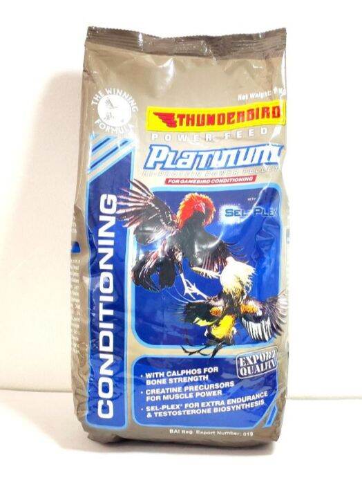 [G&G] THUNDERBIRD PLATINUM HIGH PROTEIN CONDITIONING PALLET / 1KG / FOR ...