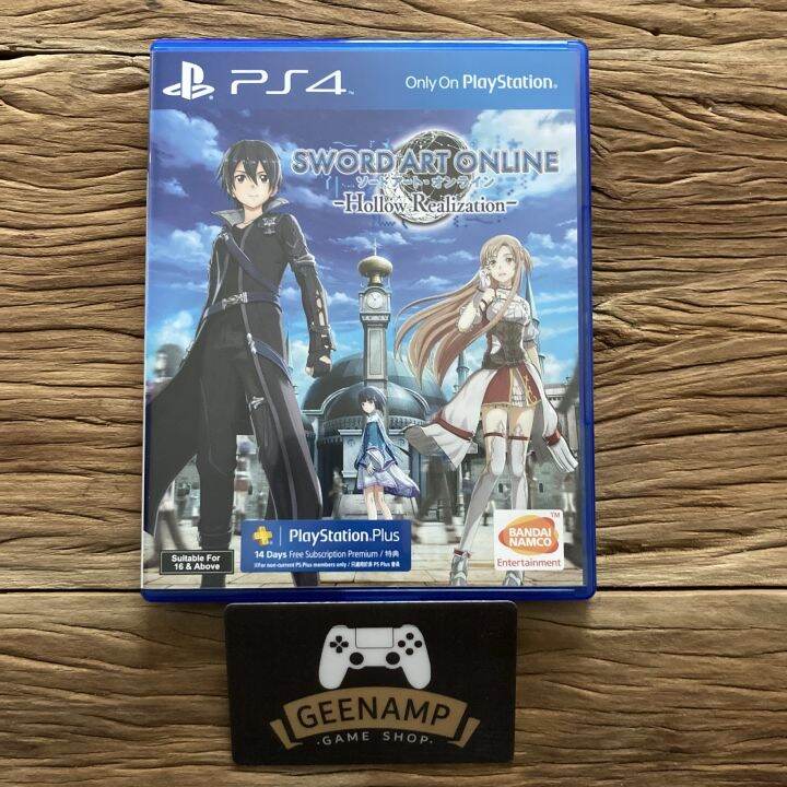 PS4 : [แผ่นเกมมือ2] SWORD ART ONLINE : Hollow Realization (R3/ASIA)(EN ...