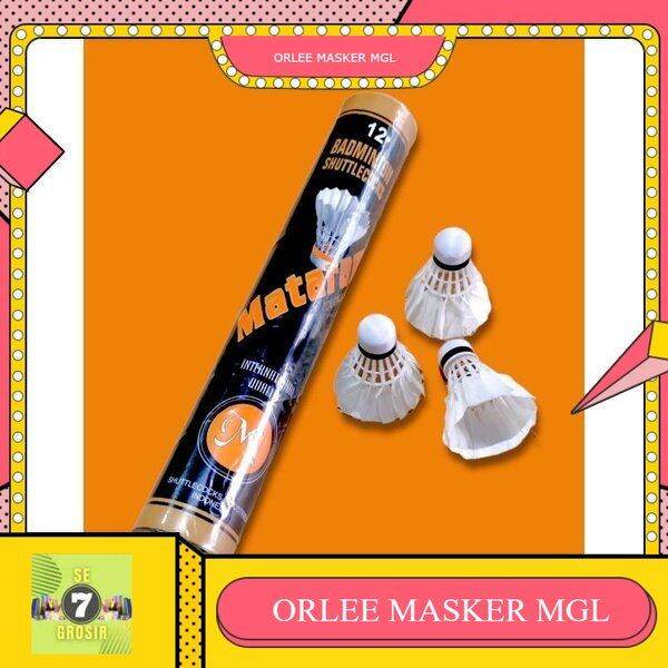 KOK BULU TANGKIS/SHUTTLECOCKS/ KOK BADMINTON 1 lusin (12pcs) | Lazada ...