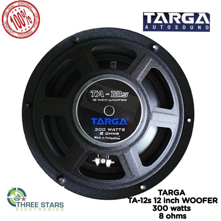 TA-12S TA Series Woofer Targa Size 12 inch Speaker 300 watts 8 ohms ...