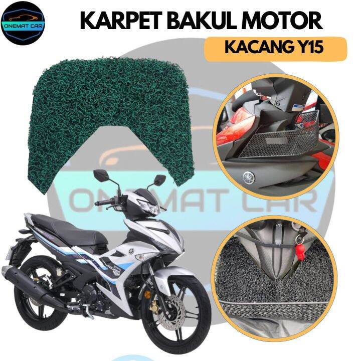 KARPET BAKUL MOTOR KACANG MODEL Y15 SIAP POTONG | Lazada