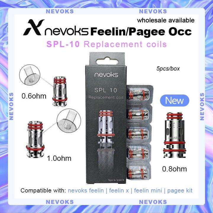 Nevoks / Pagee Feelin X /C1 Coils ( Occ ) 0.6 0.8 1.0 | Lazada PH
