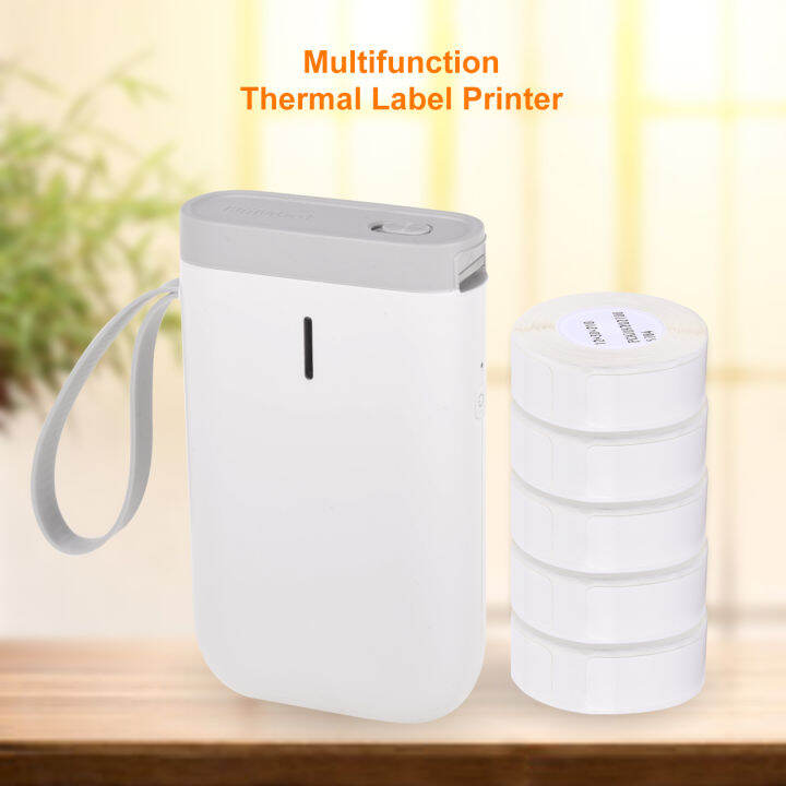 Portable Thermal Label Printer Handheld Name Price Sticker Printer BT ...