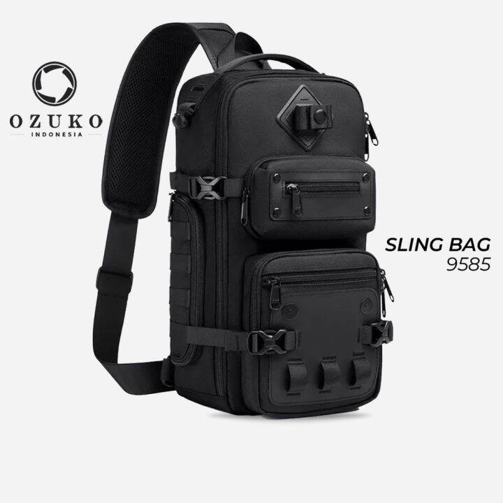 OZUKO Sling Bag #9585 - Tas Selempang Pria | Lazada Indonesia