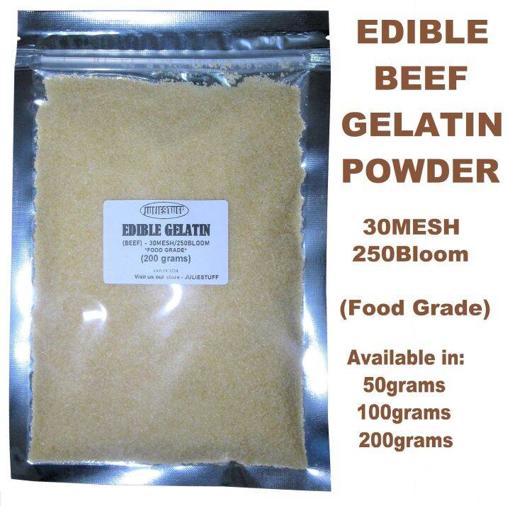 Beef Gelatin Powder 30Mesh/250Bloom | Lazada PH