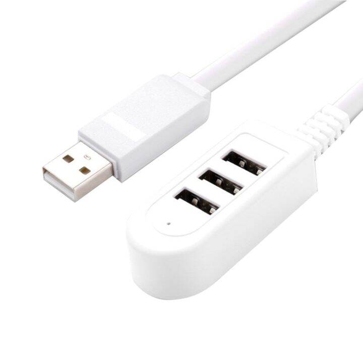OH 1 M 3 Port USB Hub Extend Cable USB 2.0 Splitter Wire Data Transfer ...
