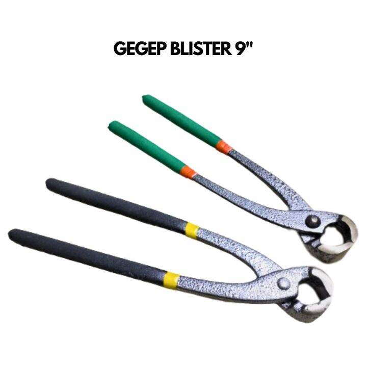 GEGEP PRES BLISTER 9" Tang potong Kawat Gegep Kakatua CATUT PAKU ...