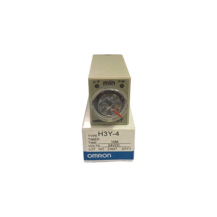 H3Y-4 OMRON 24VDC Delay Timer Time Relay 0 - 10 Min. | Lazada.co.th