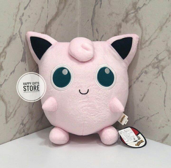 POKEMON (โปเกม่อน ) ตุ๊กตา พูริน ( PURIN ) jigglypuff ขนาด 10 นิ้ว ของ ...
