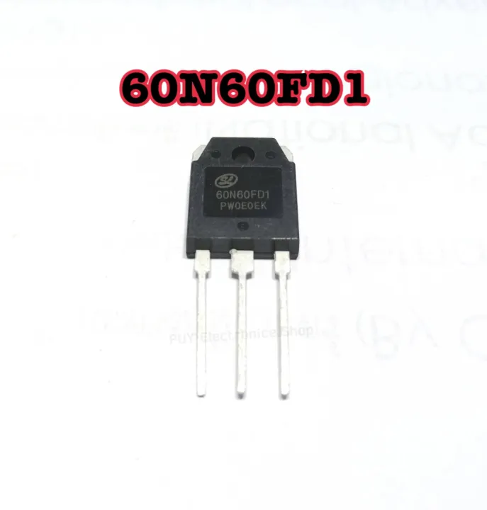 60N60FD1 TO-3P 60A 600V อินเวอร์เตอร์ที่ใช้กันทั่วไปIGBT Field Effect ...