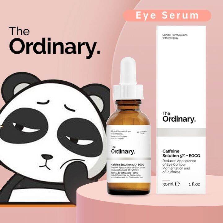Ordinary Caffeine Solution 5 EGCG Eye Serum Dark Eyebags Remover Serum ...