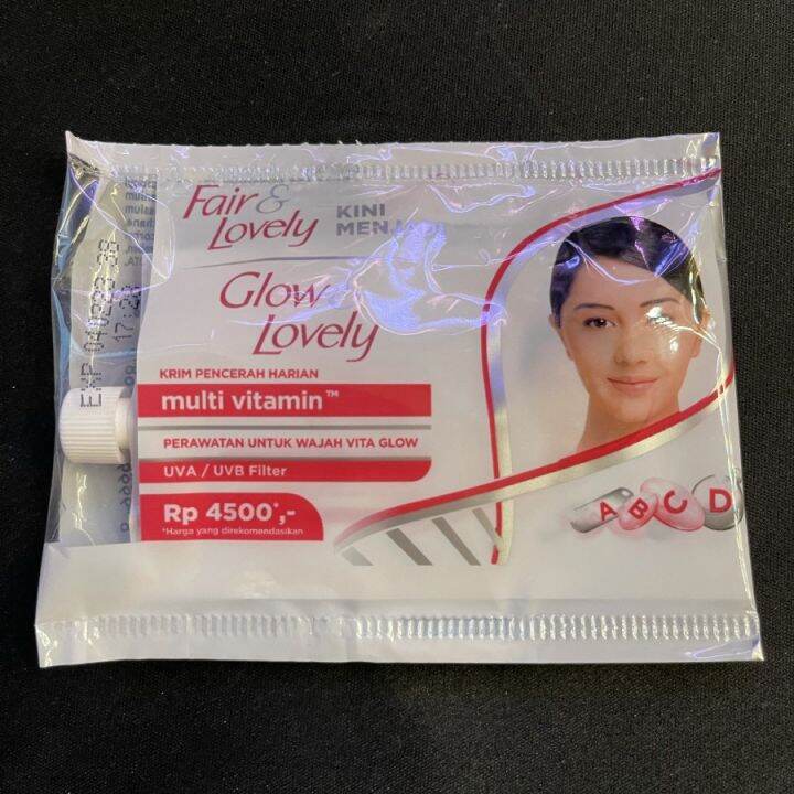 Fair Lovely Glow Lovely Sachet Krim 9 gram | Lazada Indonesia