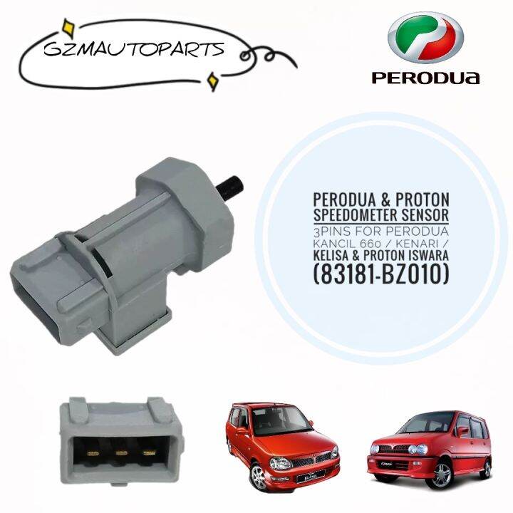 PERODUA & PROTON SPEEDOMETER SENSOR 3PINS FOR PERODUA KANCIL 660 ...
