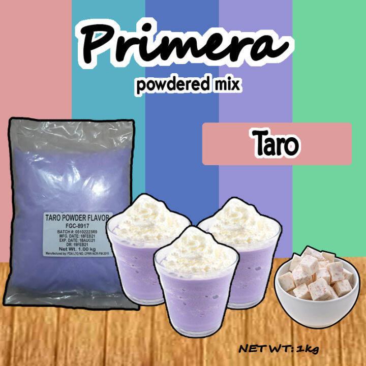 Primera Milk Tea Taro Flavor 1kg | Lazada PH