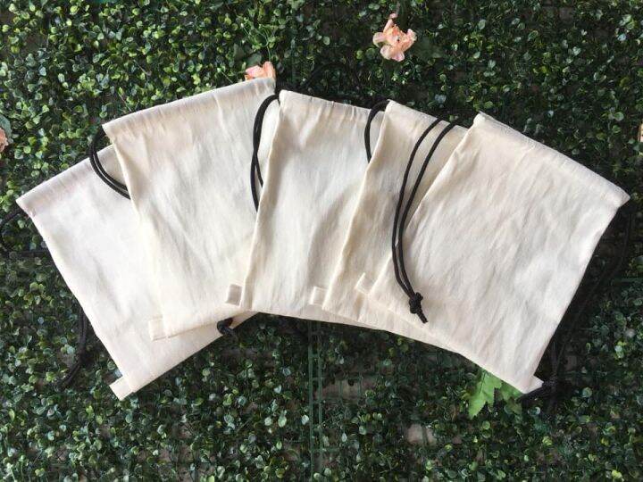 Plain Canvas Drawstring Bag Katsa Knapsack Bag Black Cord Ecobag ...