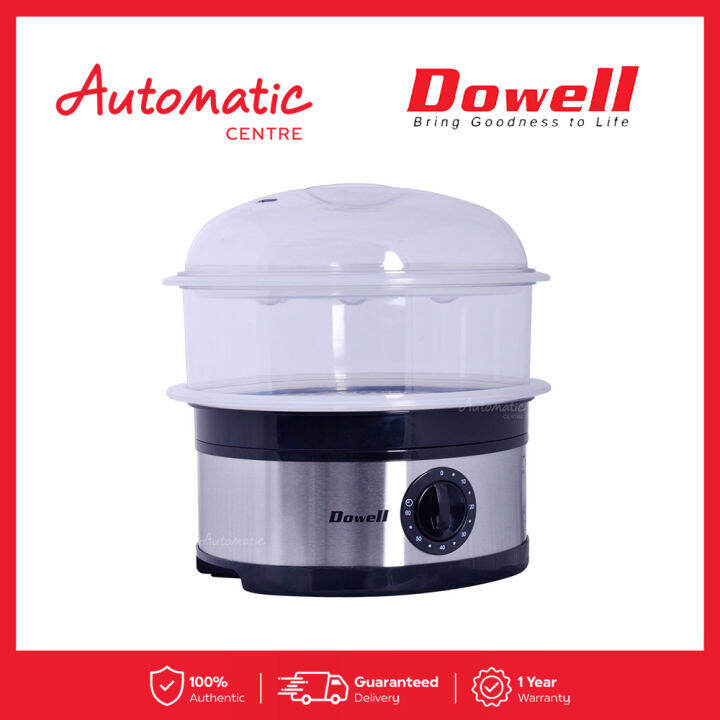 Dowell FS-13S2 5.1 Liters 2-Tier Food Steamer | Lazada PH