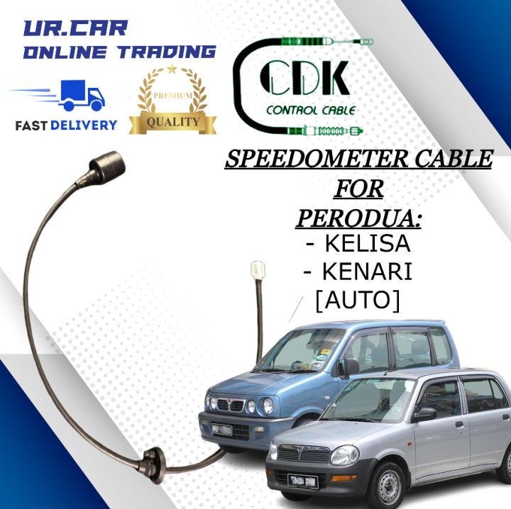 CDK PERODUA KELISA , KENARI [AUTO] SPEEDOMETER CABLE / SPEED METER ...