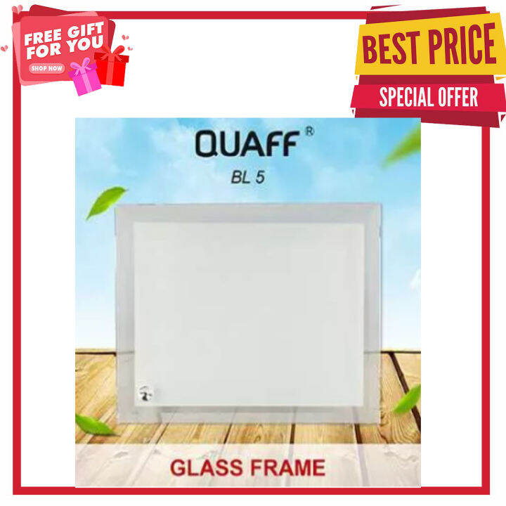 QUAFF SUBLIMATION GLASS FRAME BL 05 | 23x18 | Lazada PH
