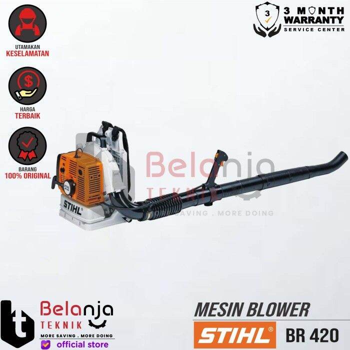 STIHL Blower BR 420 Mesin Blower Gendong Bensin BR420 | Lazada Indonesia