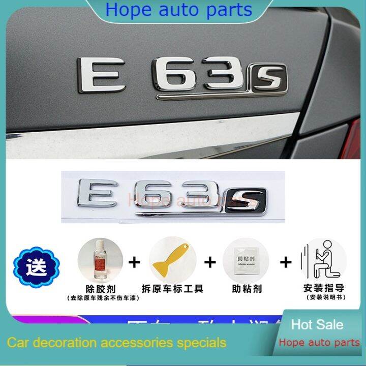 NEW Modified Digital Alphabet Black and SilverE300L / E320L / E350L / C200L / C260L / C300L ...