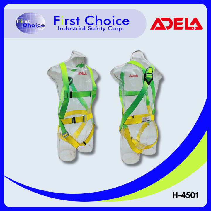 Adela H-4501 Full Body Safety Harness Fall Protection | Lazada PH
