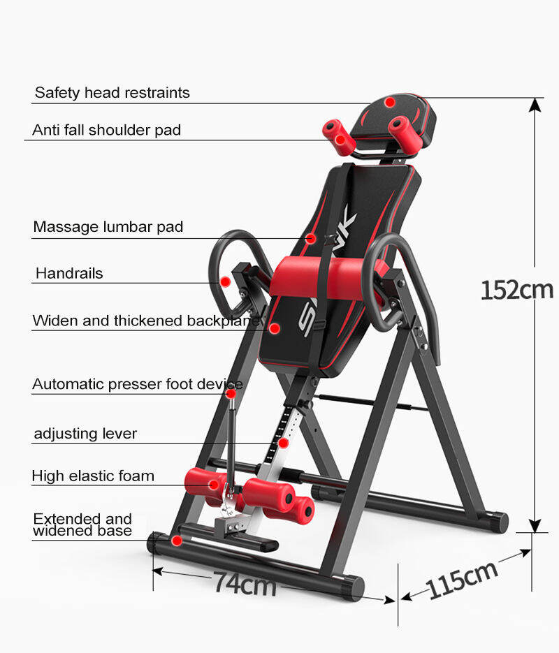 (ร้อน) Handstand Machine Multifunctional Inversion Tpy Table Upside ...