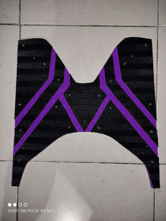 Honda Click v2 125 / 150 Rubber Matting D Design w Stainless Screw ...
