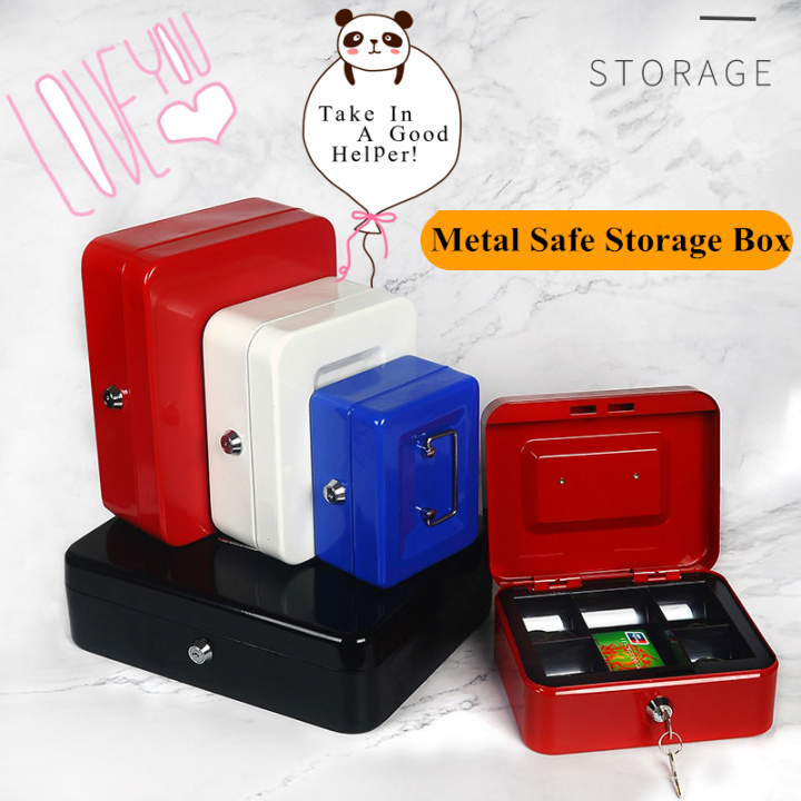 SAFETY CASH BOX,METAL SAFETY CASH BOX,SECURITY SAFETY CASH BOX | Lazada PH