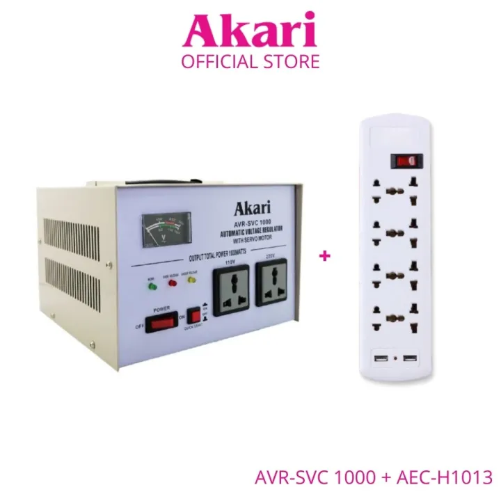 【IN Stock】 Akari AVR 1000W Servo Motor 75 (AVR-SVC 1000) + FREE USB ...