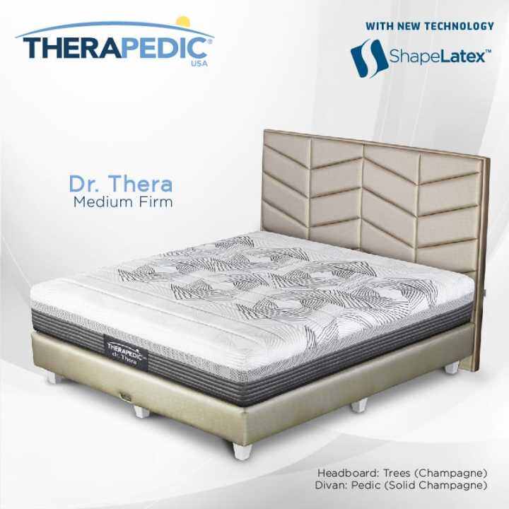 Spring bed Therapedic Dr. Thera FULL SET Kasur Springbed Orthopedic ...