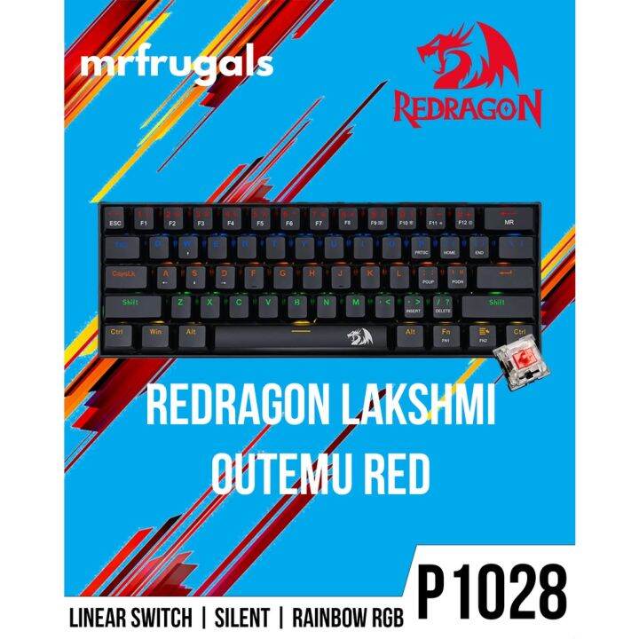 Redragon Lakshmi K606R Mechanical Keyboard | Lazada PH
